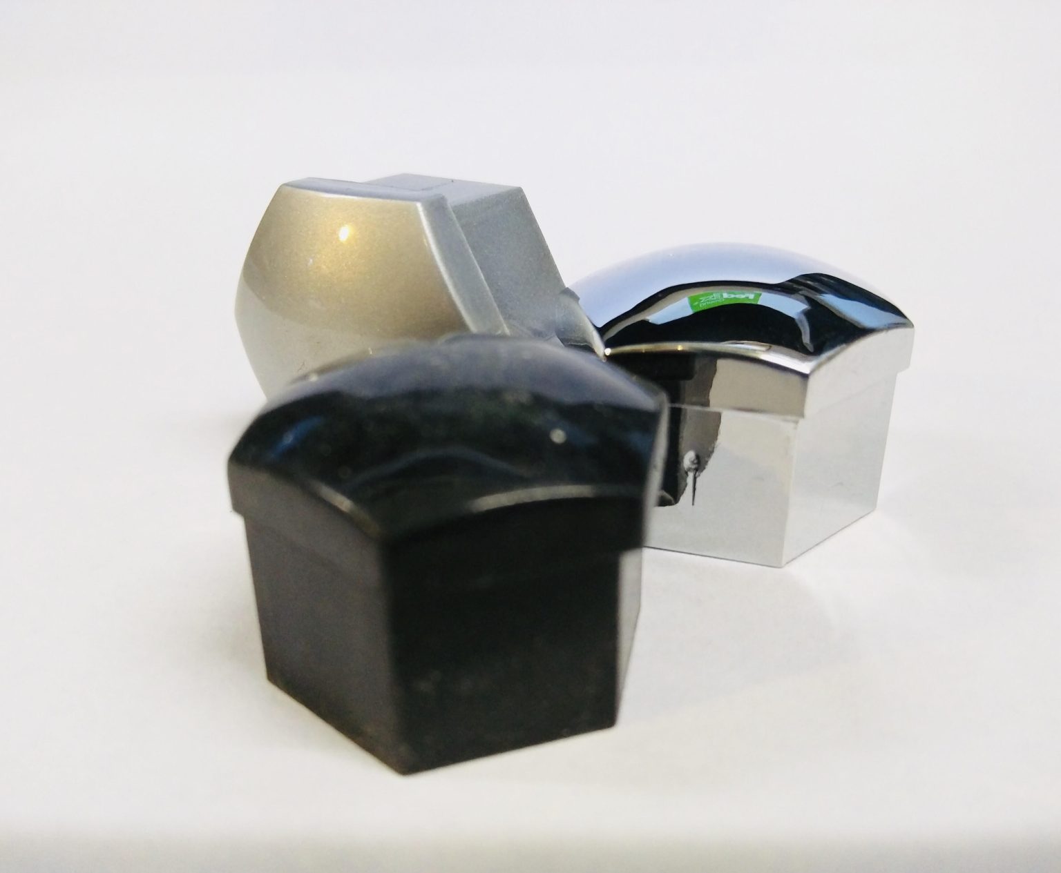 17mm Silver Lug Bolt Covers – Otis Inc LA